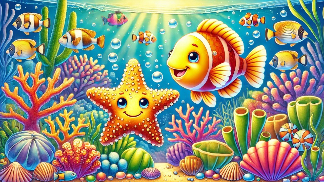 História Infantil sobre Fundo do Mar: A Aventura de Léo e sua Amiga ...