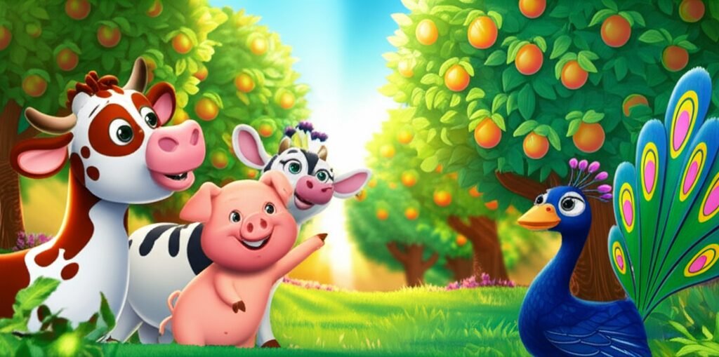 História Infantil sobre Fazenda: O Mistério das Frutas Reluzentes ...